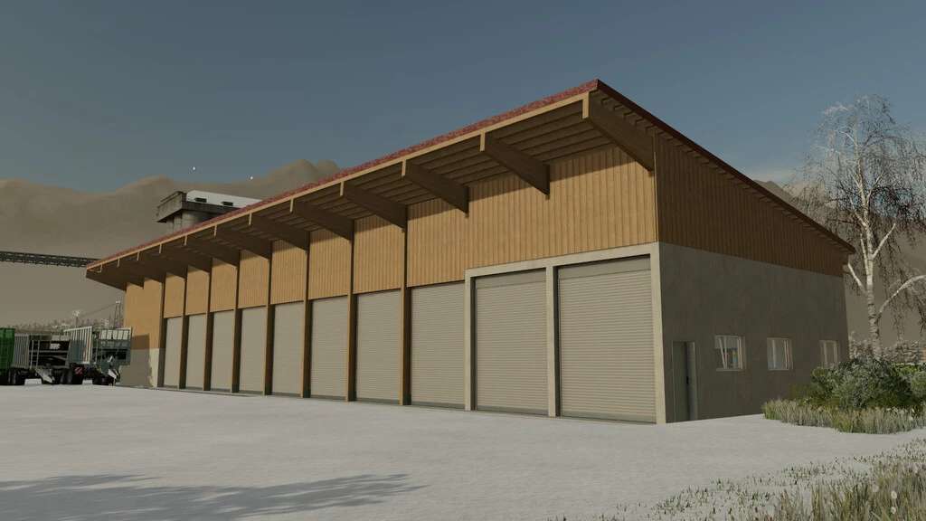 Big Storage Hall v1.0 - FS22 Mod Download