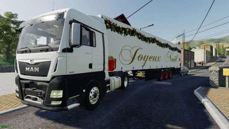 Trailer Merry Christmas BETA v1.0 - FS22 Mod Download