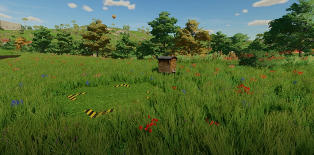 Wooden Hive For Bees v1.0 - FS22 Mod Download