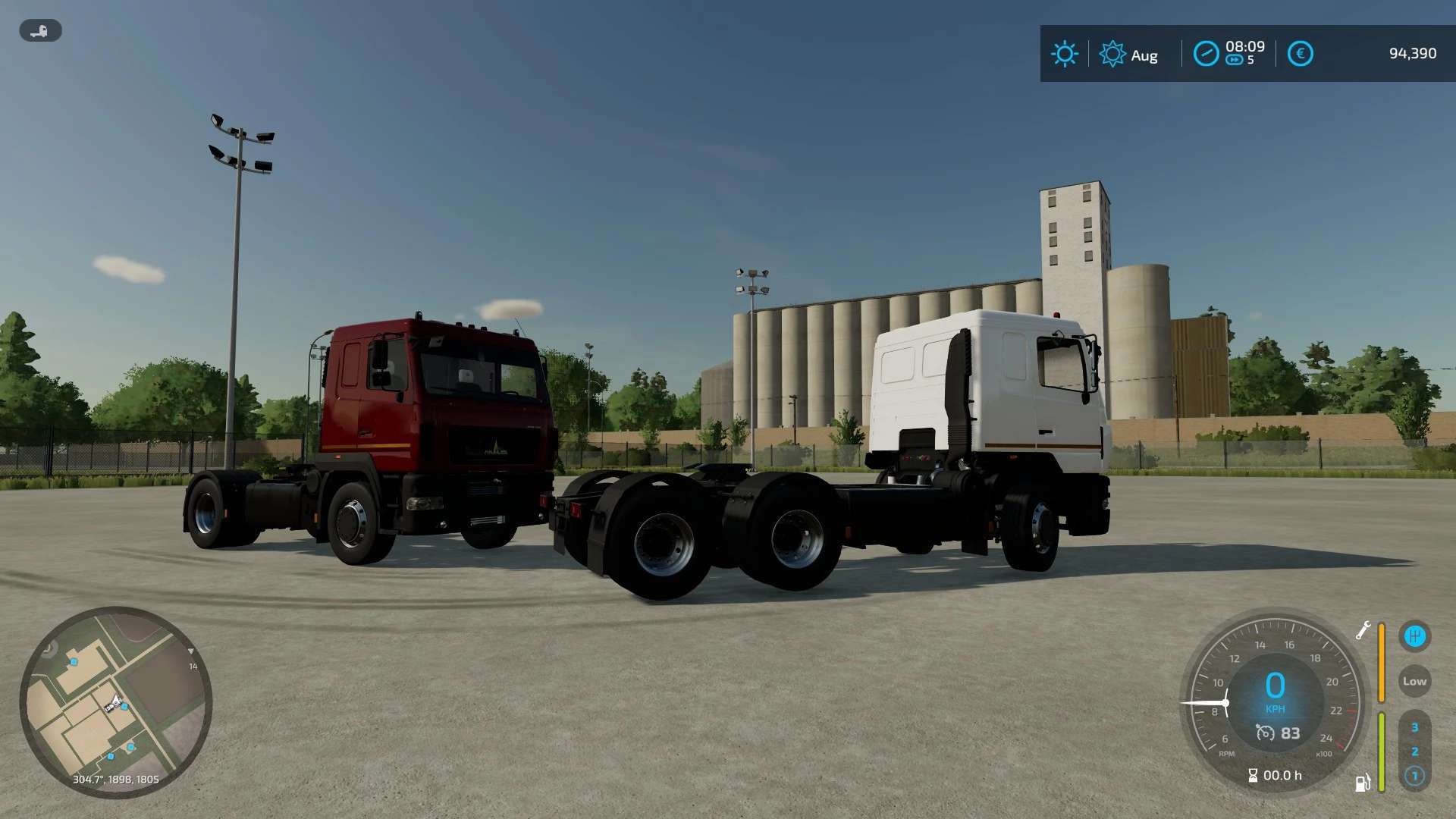MAZ 6430Е8/5440С5 v1.0 - FS22 Mod Download