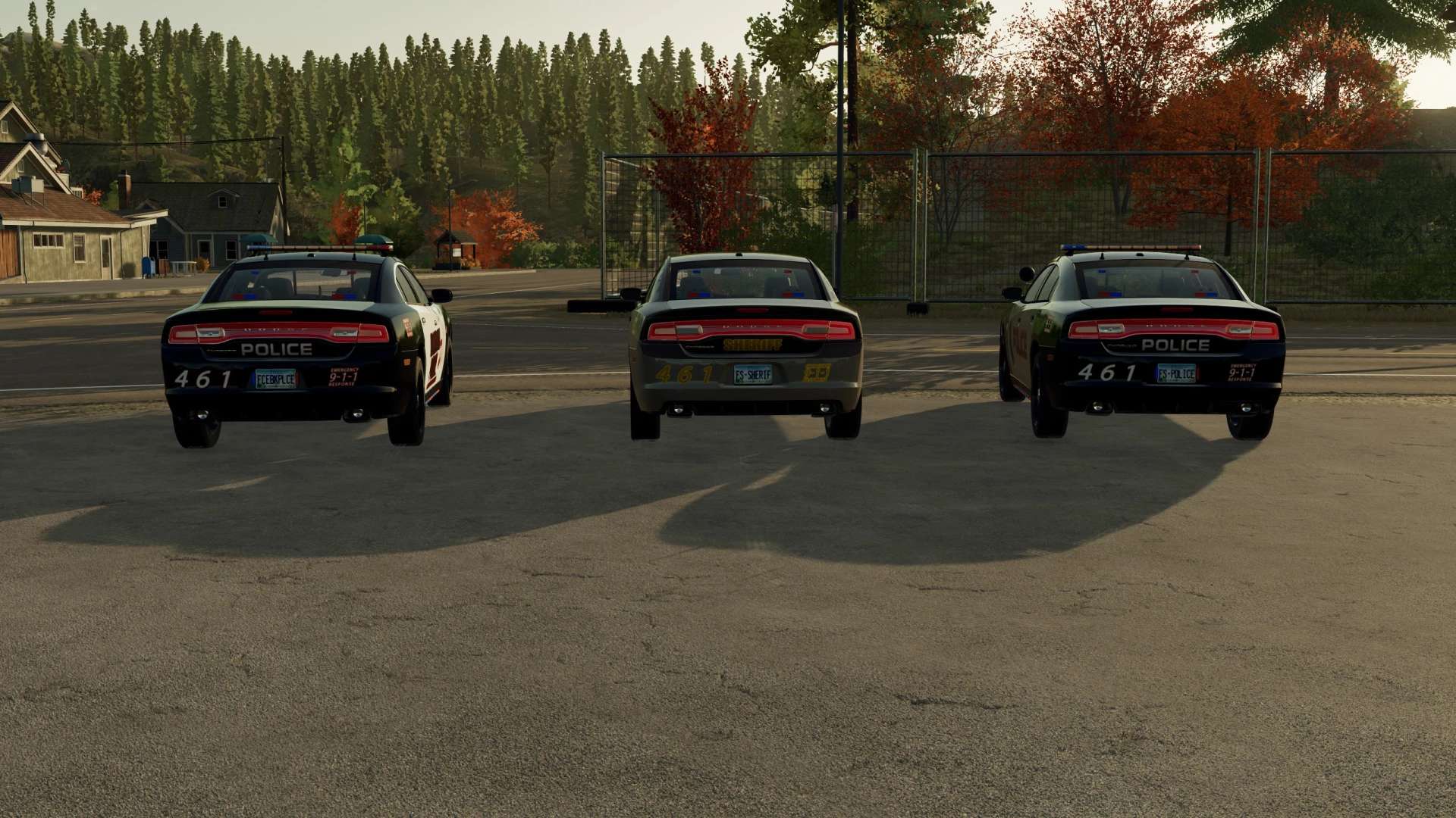 EXP22 Dodge Police Charger v1.0 - FS22 Mod Download