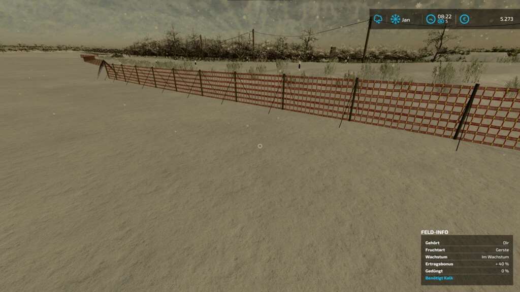 Snow Guard Fence v1.0 - FS22 Mod Download