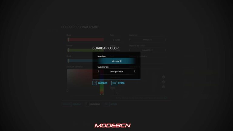 Color Configurator ESPANOL v1.5 - FS22 Mod Download