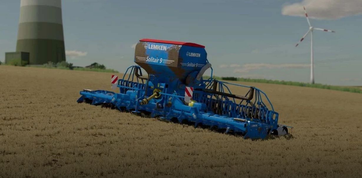 Lemken Solitair 9 6m v1.0 - FS22 Mod Download