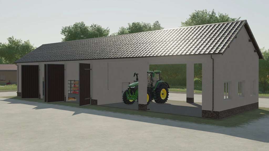New Garage v1.0 - FS22 Mod Download
