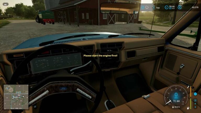 1986 Ford F350 6.9 (Non coldstart) v1.0 - FS22 Mod Download