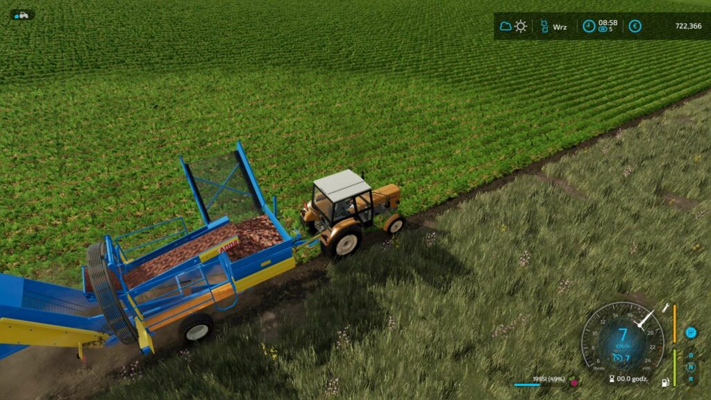 Anna z 644 potatoes, carrots, parsnips and red beet v1.0 - FS22 Mod ...