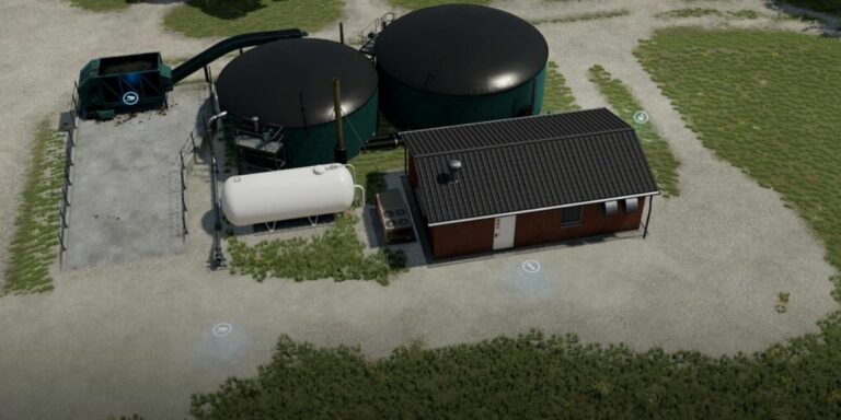 Biogas Plant 150kW v1.1 - FS22 Mod Download