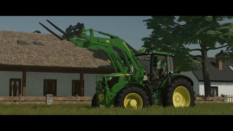 John Deere 6R Small Frame 2015 v1.0 - FS22 Mod Download