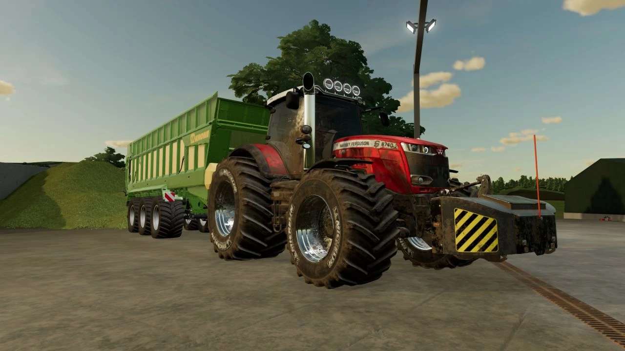Massey Ferguson 8700S v1.0 - FS22 Mod Download