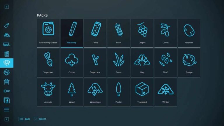 Net Wrap Addon v3.1 - FS22 Mod Download