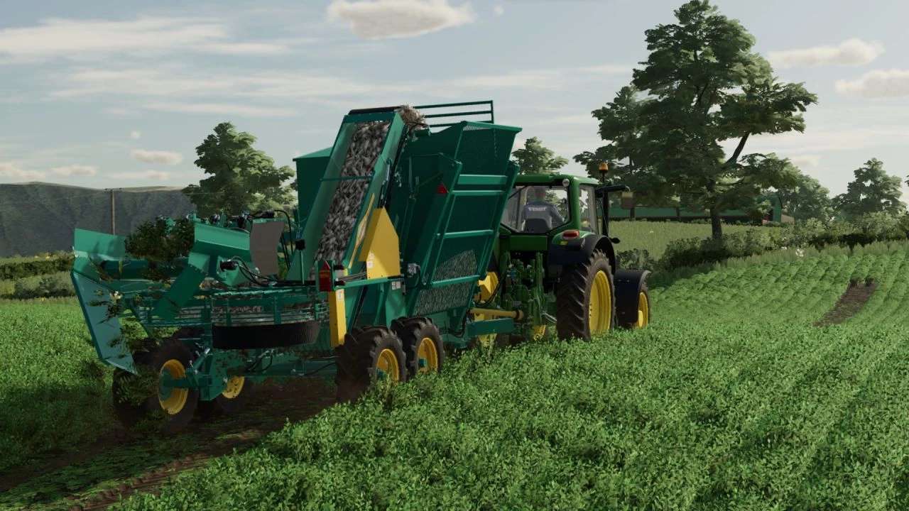 Armer Salmon TR 2000 Vegetable Harvester v1.0 - FS22 Mod Download