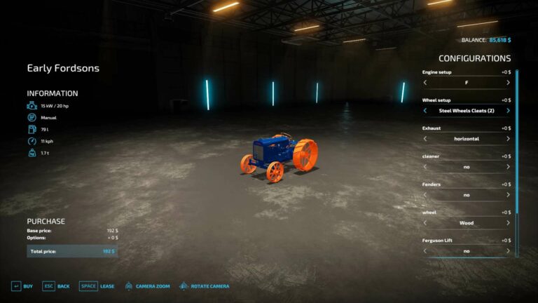 Early Fordson Pack v1.0 - FS22 Mod Download