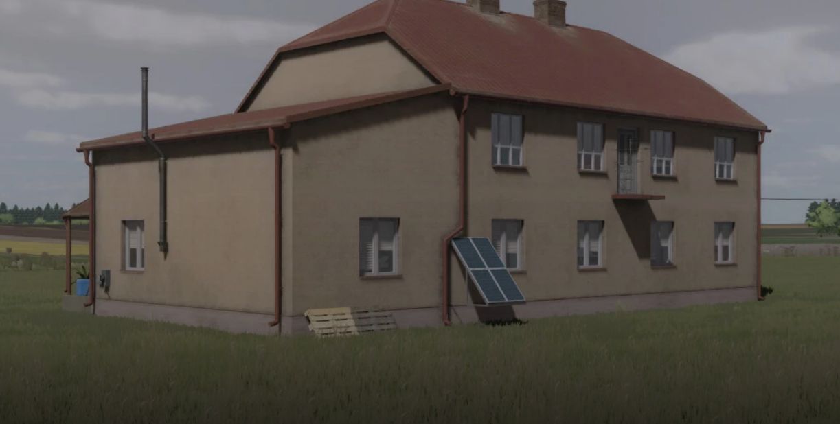 Big Yellow Houses v1.0 - FS22 Mod Download