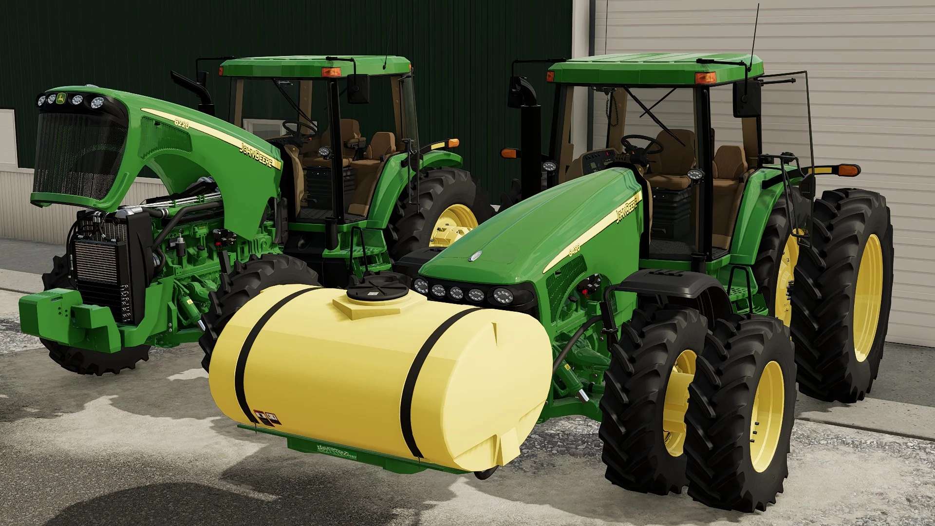 John Deere 8020 v1.0 - FS22 Mod Download