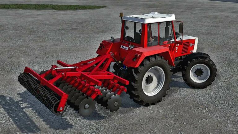 Lizard HomeMade Disc Harrow v1.0 - FS22 Mod Download