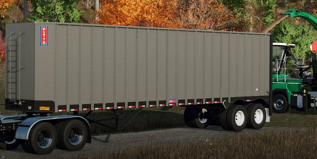 Pitts Chip Trailer v1.0 - FS22 Mod Download