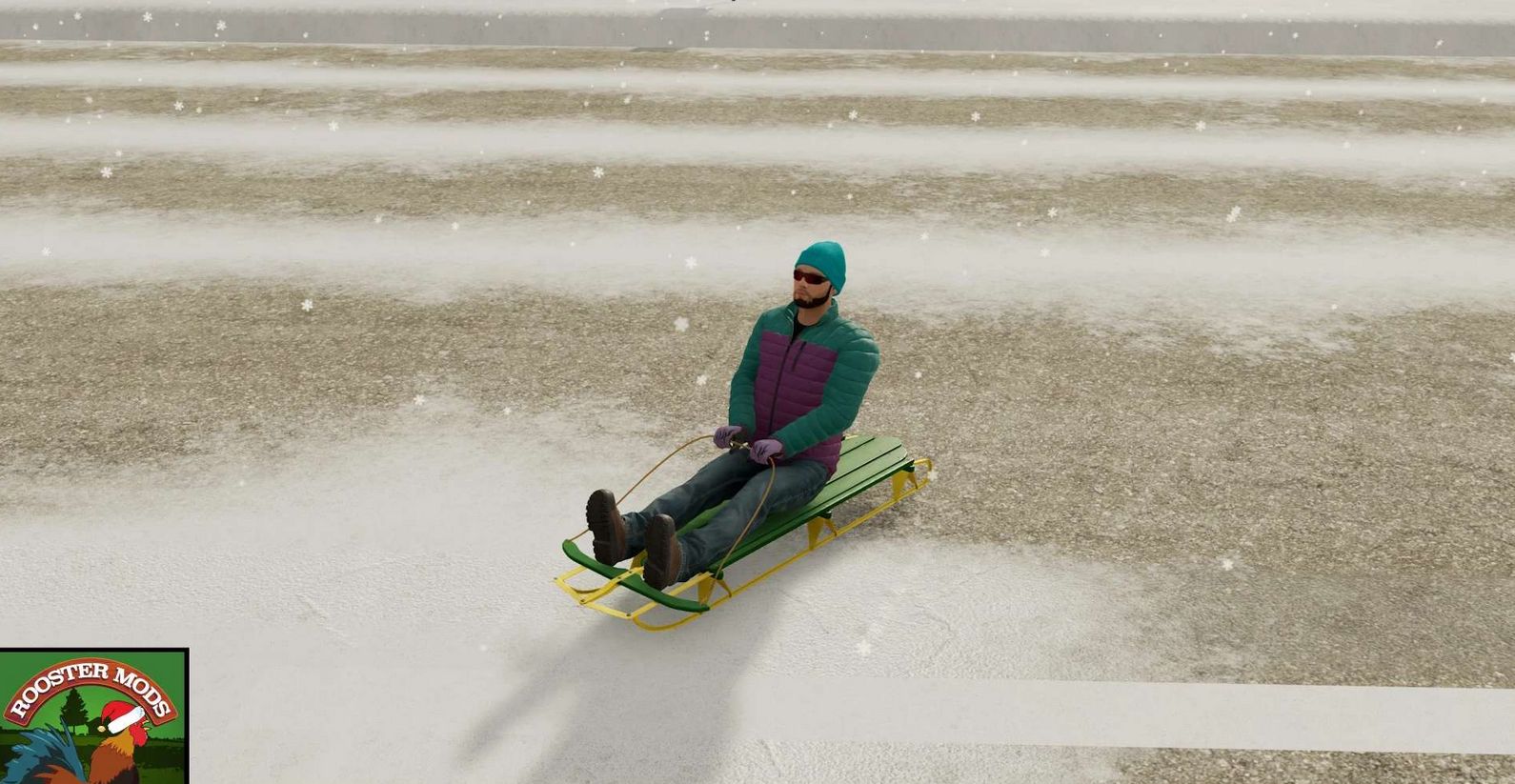 Snow Sled v1.0 - FS22 Mod Download