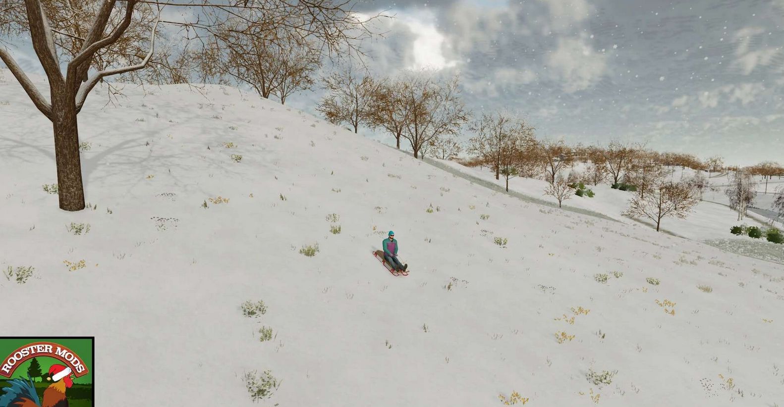 Snow Sled v1.0 - FS22 Mod Download