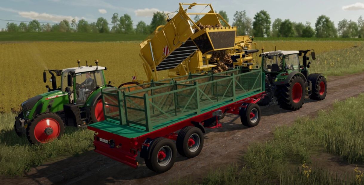 Transport Boxes For Vegetables v1.0 - FS22 Mod Download