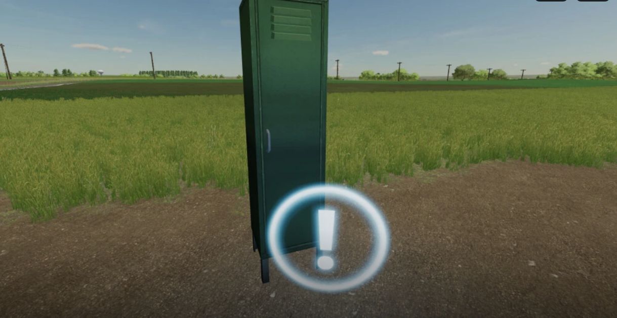 Wardrobe Locker v1.0 - FS22 Mod Download
