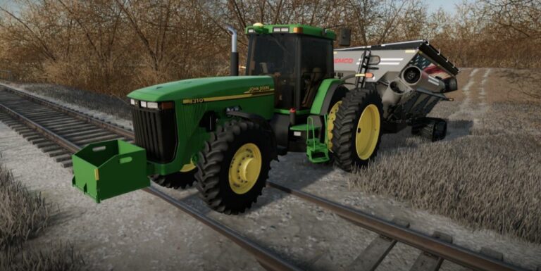 John Deere 8000-8010 (Power Update) v1.0 - FS22 Mod Download