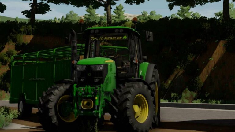 Jonh Deere 6125M OLD v1.0 - FS22 Mod Download
