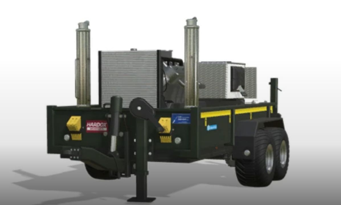 Self-built stationary engine V8 v1.0 - FS22 Mod Download