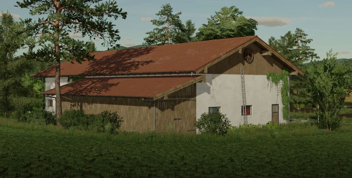 Bavarian Barns v1.0 - FS22 Mod Download