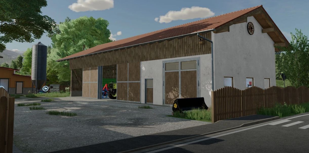 Bavarian Barns v1.0 - FS22 Mod Download