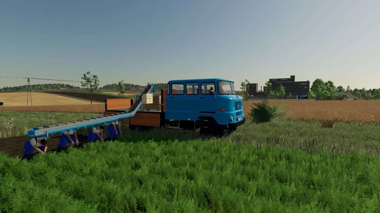 IFA W50 LF Harvester Brigade v1.0 - FS22 Mod Download