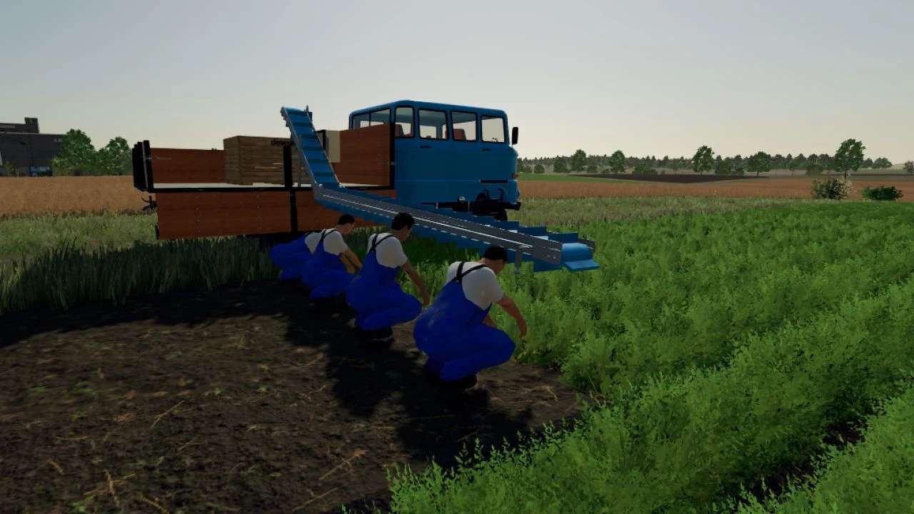 IFA W50 LF Harvester Brigade v1.0 - FS22 Mod Download