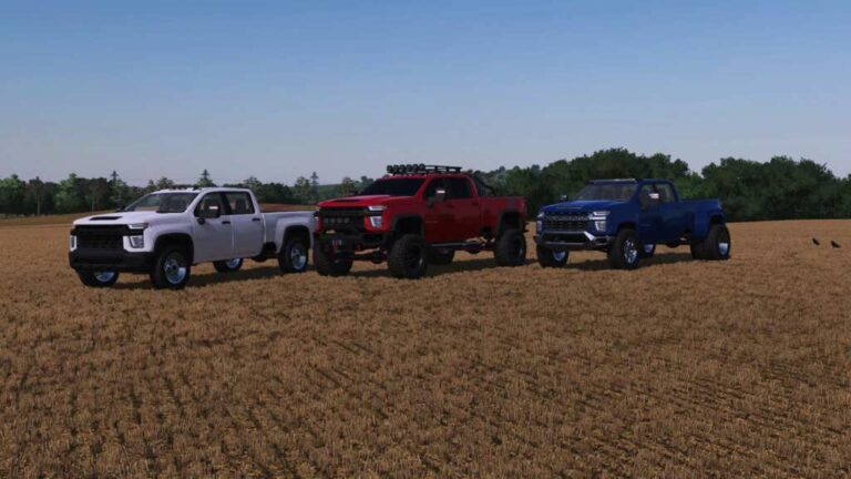 Lizard Silverado 3500 v2.0 - FS22 Mod Download