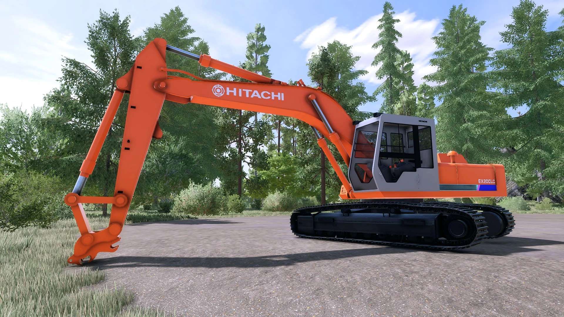 OldGen Deere/Hitachi Excavator Pack v1.0 - FS22 Mod Download
