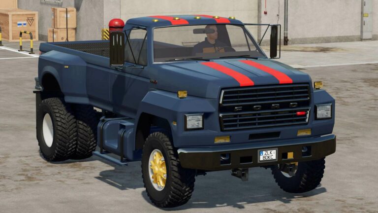 1980 Ford F800 v2.0 - FS22 Mod Download