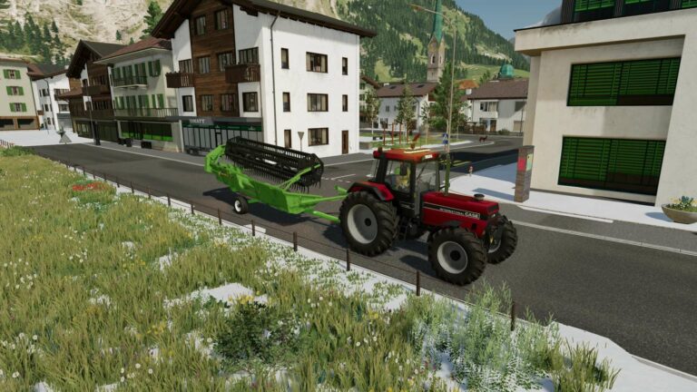 510 Header Trailer Rust Edition v1.0 - FS22 Mod Download