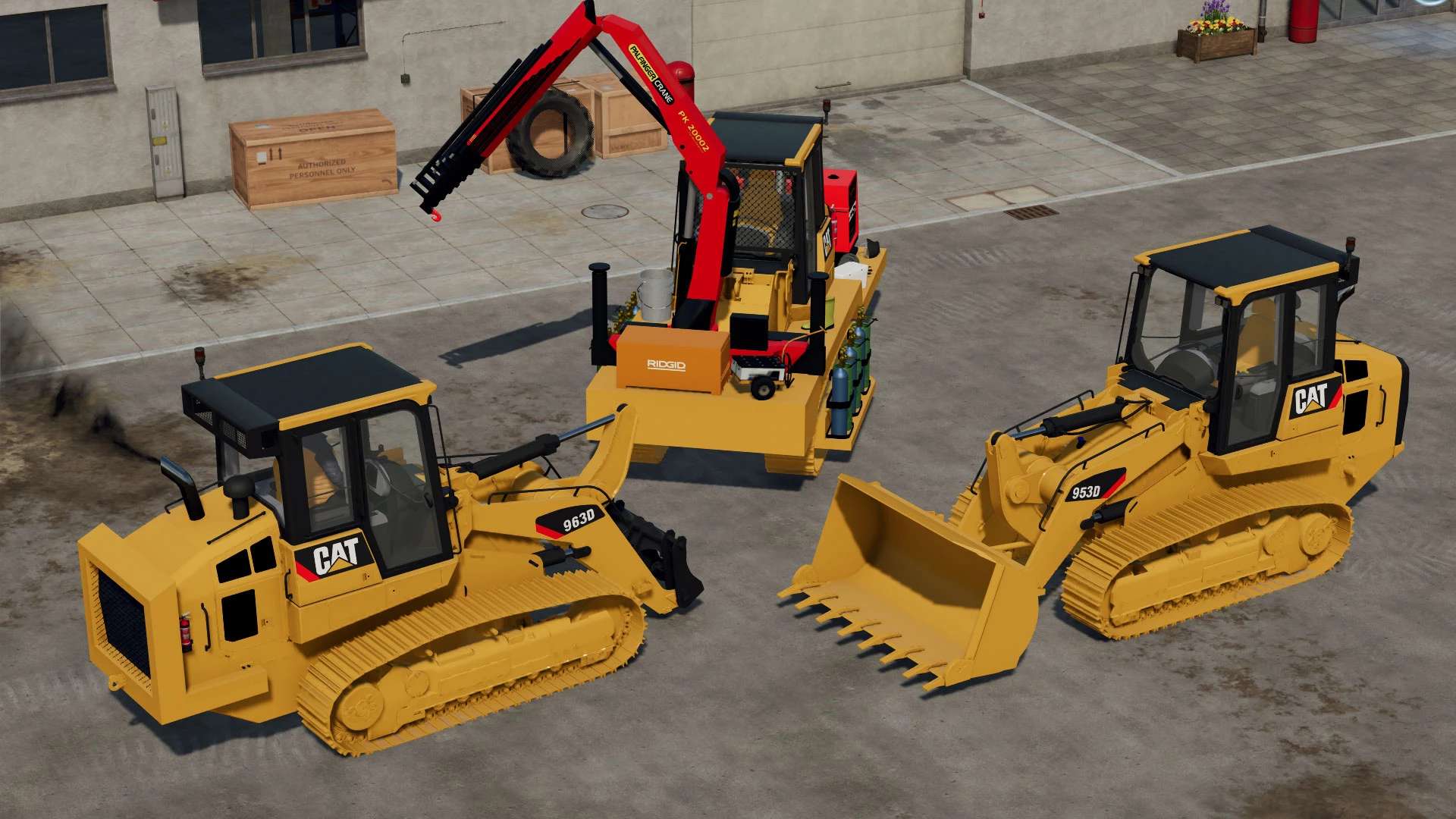 CAT Track Loaders Pack v1.0 - FS22 Mod Download