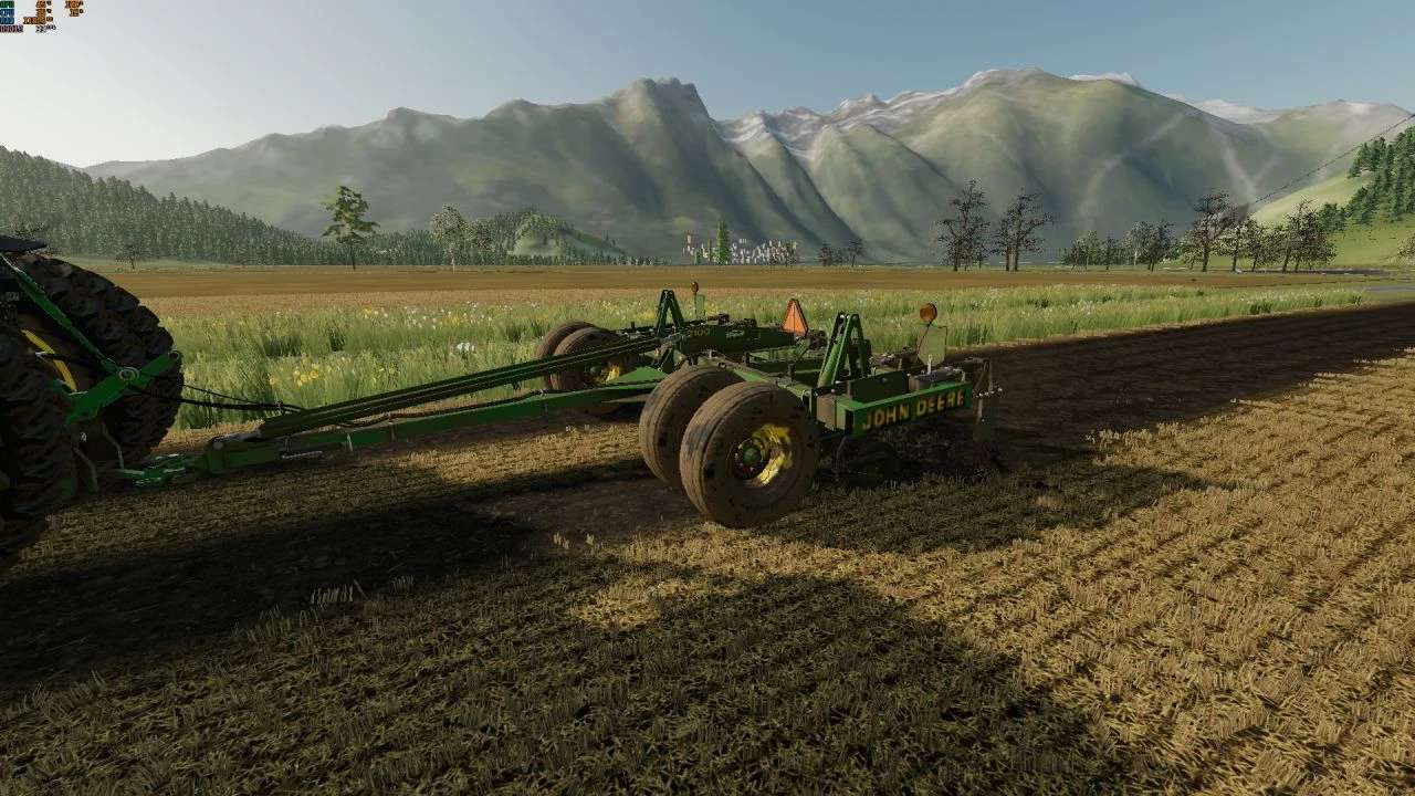 John Deere 2100 In-line 7 shank ripper v1.0.0.4 - FS22 Mod Download