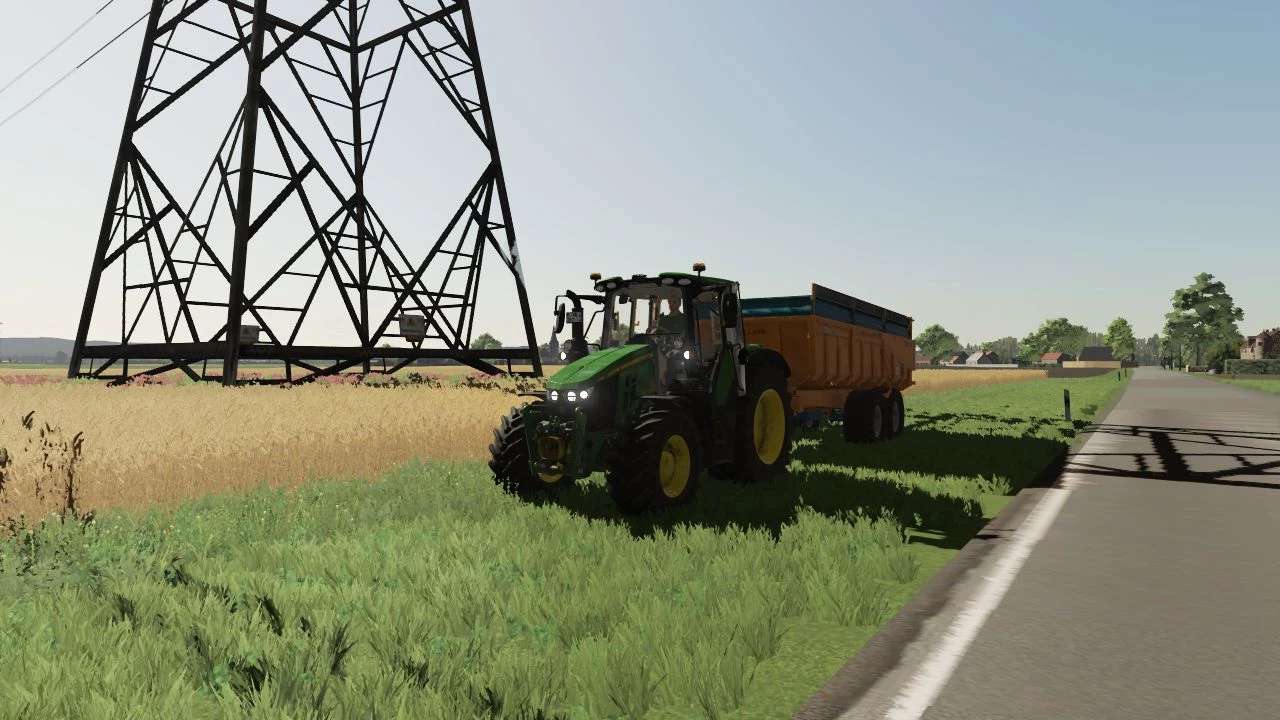 John Deere 6M Series (Simple IC) v1.0 - FS22 Mod Download