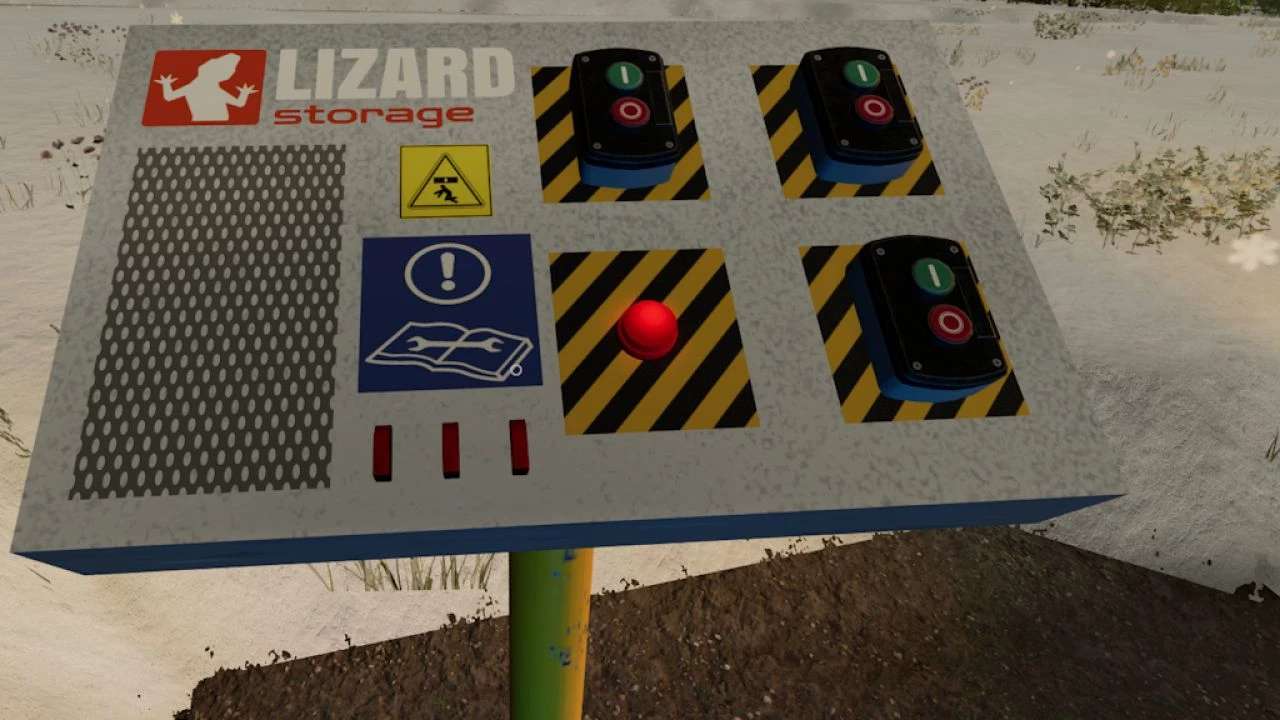 Lizard Hydra-Glide XL Header Storage System v1.0 - FS22 Mod Download