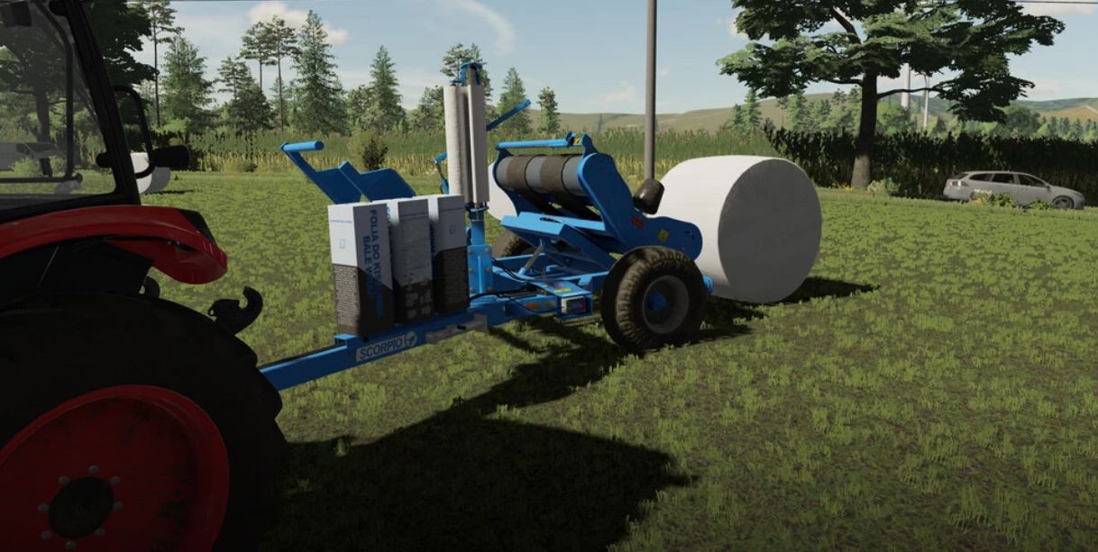 Lizard Scorpio Bale Wrapper v1.0 - FS22 Mod Download