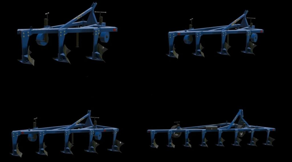 PSKu plow set v1.0 - FS22 Mod Download