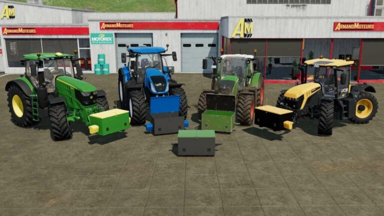 Self Made Front Weight Box v1.0 - FS22 Mod Download
