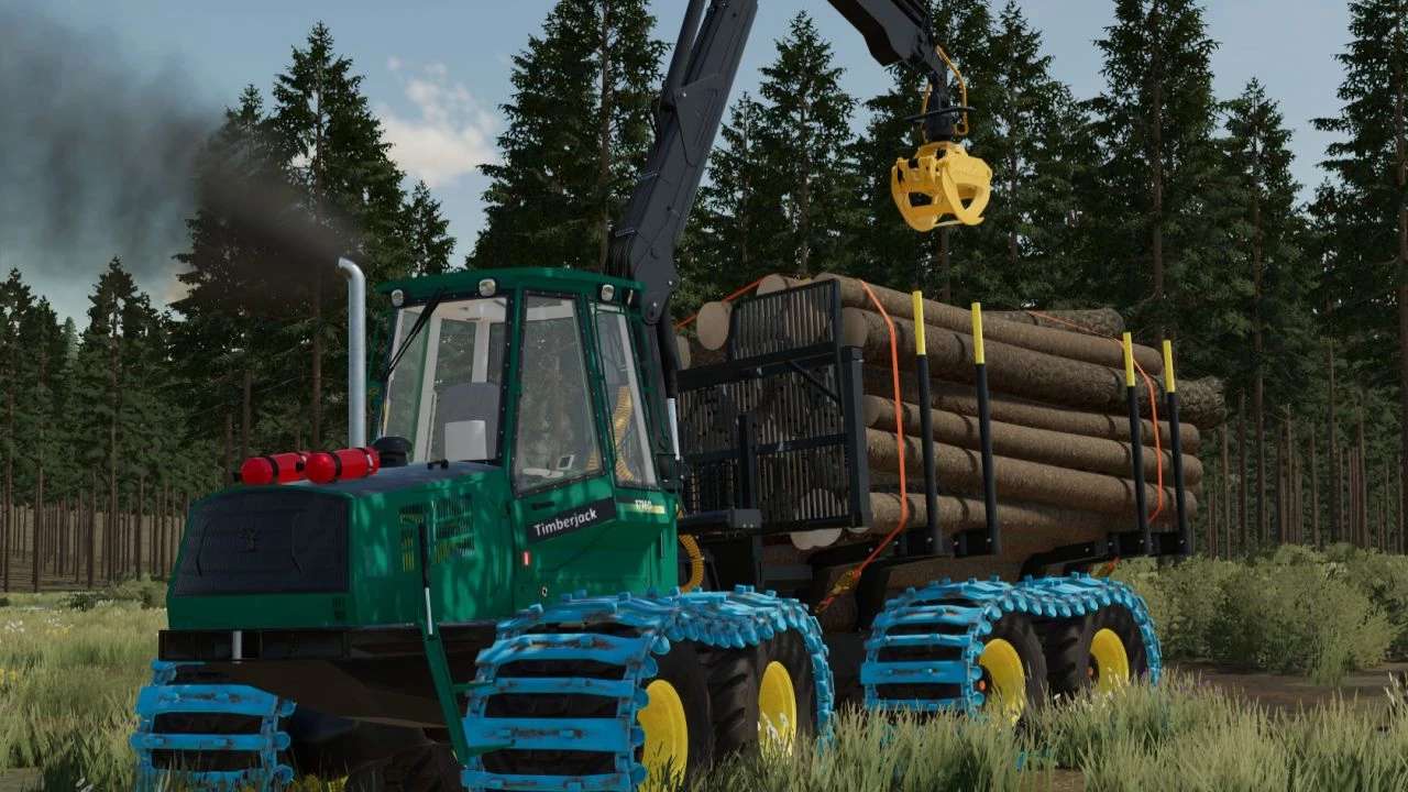 Timberjack 1710D v1.0 - FS22 Mod Download