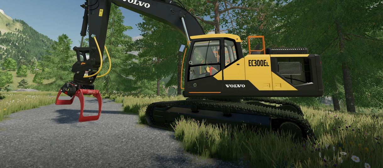 VOLVO EC300EL v1.0 - FS22 Mod Download