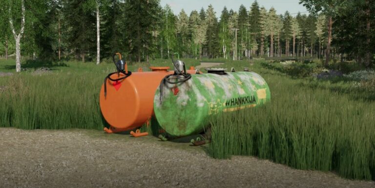 Hankkija Fuel Tanks v1.0 - FS22 Mod Download