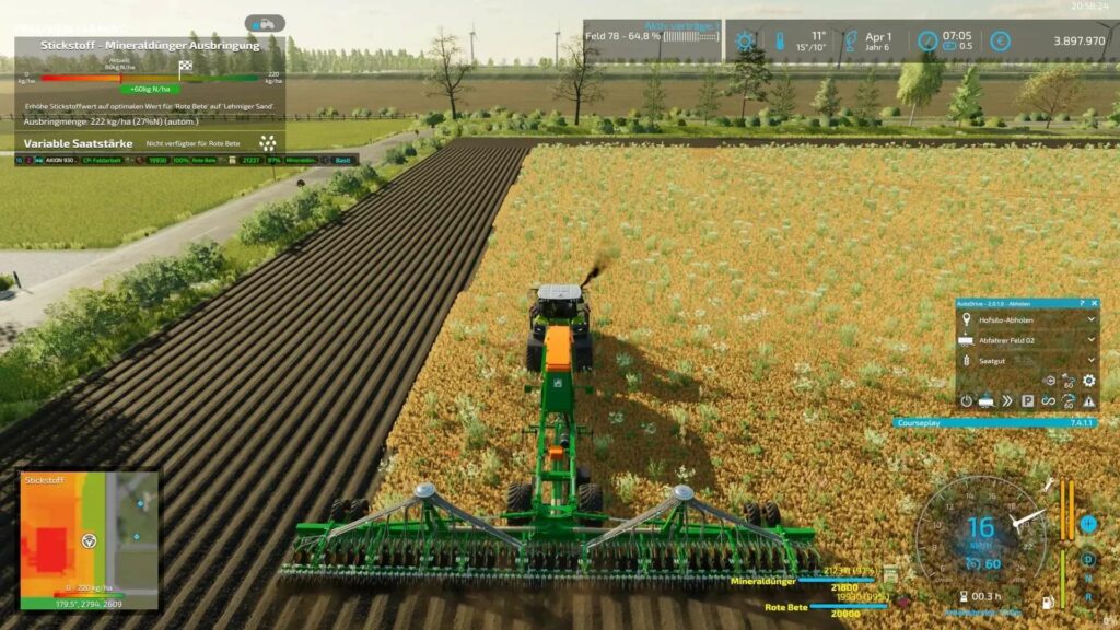Amazone Citan 15001C DS Premium DLC v1.0 - FS22 Mod Download