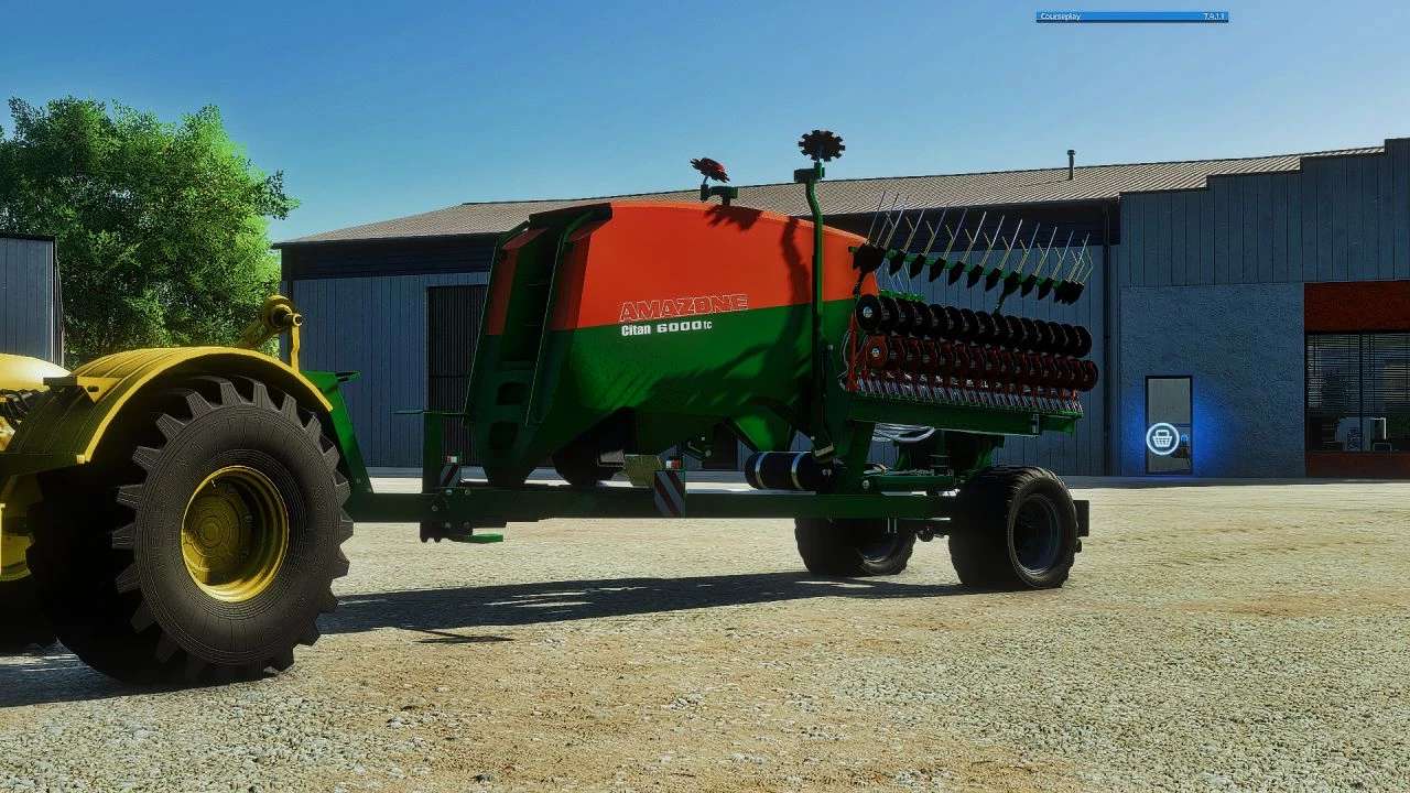 Amazone Citan 6000 TC v1.0 - FS22 Mod Download