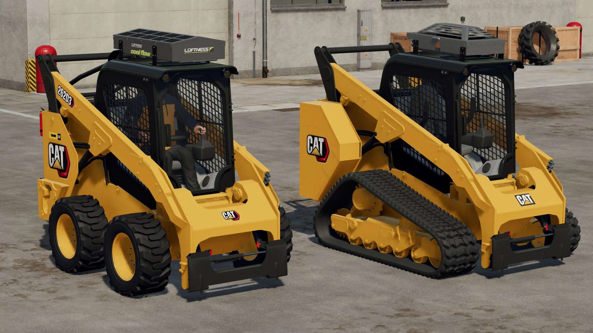 CAT 262D/272D & 289D/299D v1.0 - FS22 Mod Download