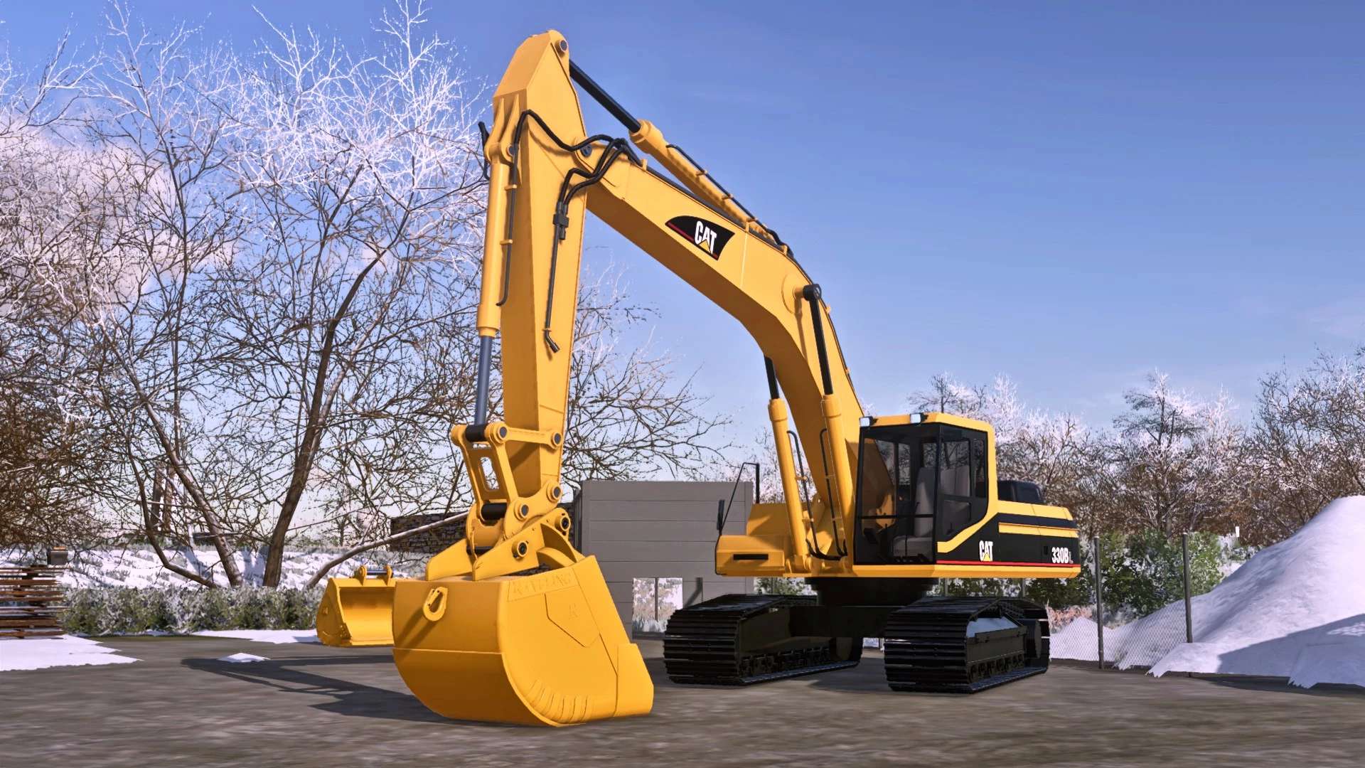 Cat 330Bl v1.0 - FS22 Mod Download